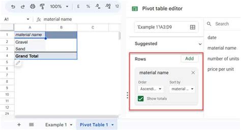 Adding Calculated Field In Pivot Table In Google Sheets