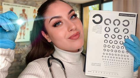 Cranial Nerve Exam ASMR Deutsch Sanfte Arzt Untersuchung Soft Spoken