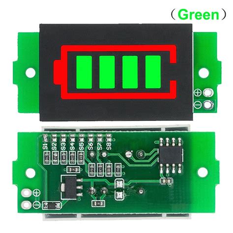 Modulo Indicador de Carga 1s 8s Baterías litio lipo