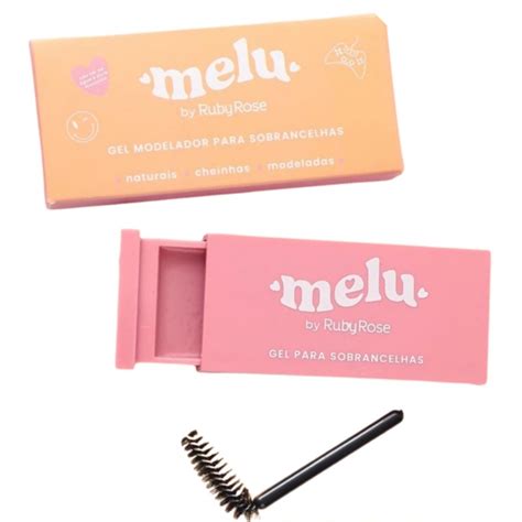 Gel Modelador Para Sobrancelhas Melu By Ruby Rose Hb F Shopee Brasil
