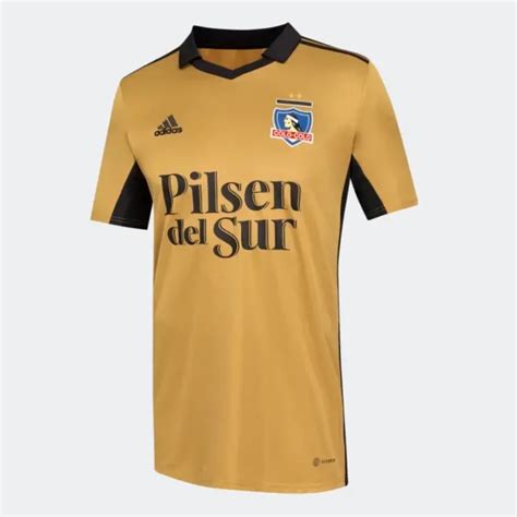 Terceira Camisa Dourada Do Colo Colo Adidas Mdf