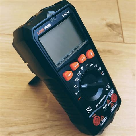 DM616 Digital Multimeter Tester LED NCV LCD Multitester Probes Voltage