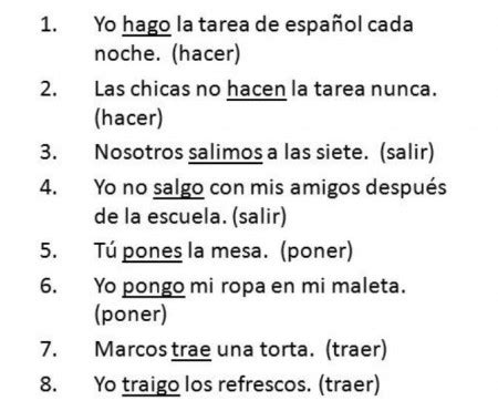 10 ejemplos de verbos irregulares y definición Yavendrás