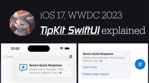 TipKit SwiftUI Explained Showing Tips Conditional Swift Macro Rules