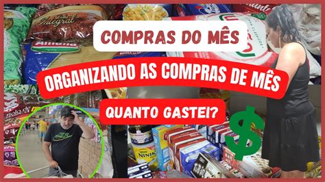 Organização das Compras do Mês Preços Atualizados Quanto gastei