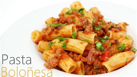 Pasta Boloñesa