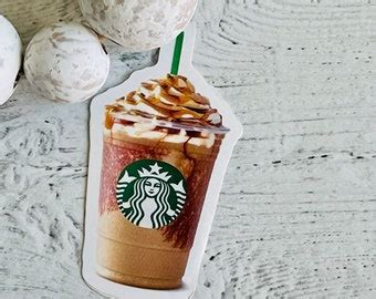 Starbucks Frappuccino Sticker Etsy