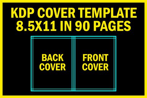 KDP Cover Template 8 5X11 In 90 Pages Graphic By POD Resources