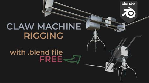 Mechanical Rigging Tutorial In Blender 2 90 Claw Machine FREE