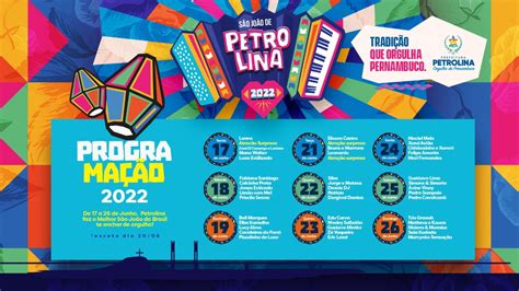 Confira A Programa O Oficial Do S O Jo O Em Petrolina Pe Portal