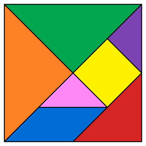Tangram Figuras Para Imprimir 6 En 2020 Tangram Imprimible Figuras