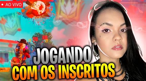 JOGANDO OS INSCRITOS X1 DOS CRIAS RUMO AO MESTRE FREE FIRE