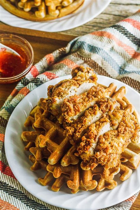 Southern Fried Chicken And Waffles Sweet Tea Thyme Artofit
