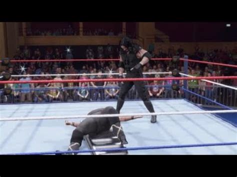 Wwe K Wwf Universe Mode Cutscene The Undertaker Body Slams Mankind