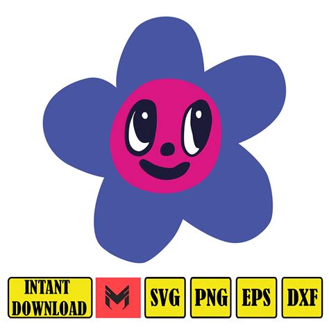 BLUE FLOWER Svg Karol G Alphabet Svg Karol G Sublimation Inspire