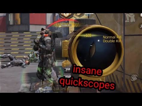 Insane Quickscopes In Call Off Duty Mobile Youtube
