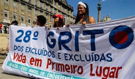 28º Grito dos Excluídos e das Excluídas leva milhares às ruas e