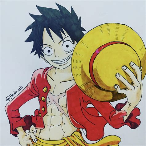My Drawing Of Monkey D Luffy Of One Piece R AnimeSketch