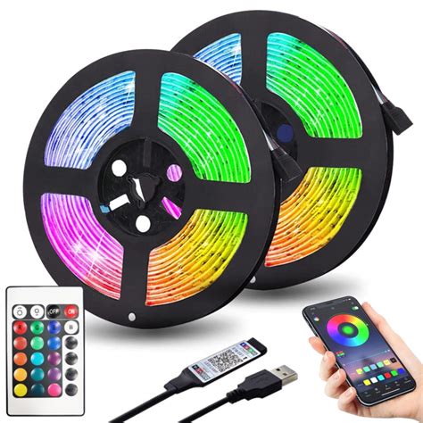 Tira De Luces LED USB Bluetooth WIFI RGB 2835 SMD DC5V Cinta Flexible