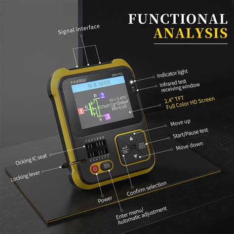 Buy FNIRSI DSO TC2 Portable Handheld Digital Oscilloscope Lcr Meter 2