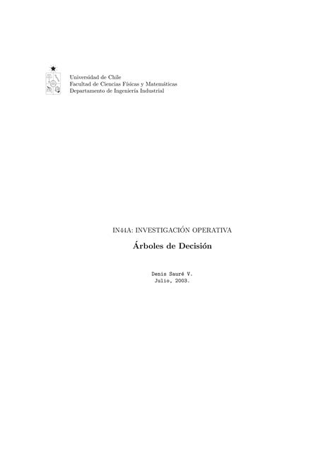 Arboles De Decision Pdf