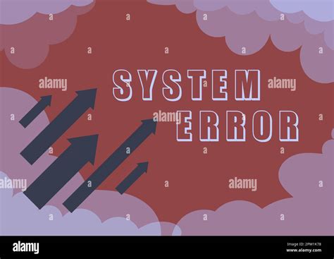 Leyenda Conceptual Error Del Sistema Concepto Significado Fallo