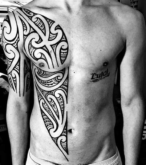 Top Best Tribal Rib Tattoos For Men Manly Ink Design Ideas