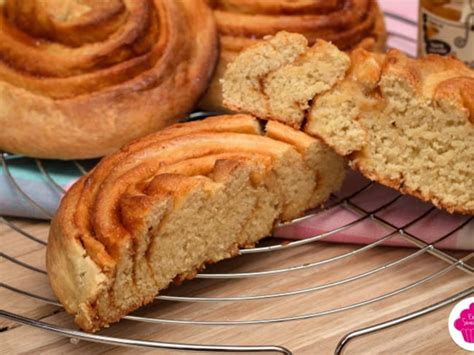 Brioches roulées au caramel au beurre salé Recette par Emilie Sweetness