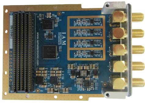 Fpga Mezzanine Card Fmc Adc X Msps Bit Dc Coupled Iam