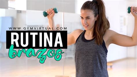 BRAZOS TONIFICADOS EJERCICIOS CON MANCUERNAS GYM VIRTUAL