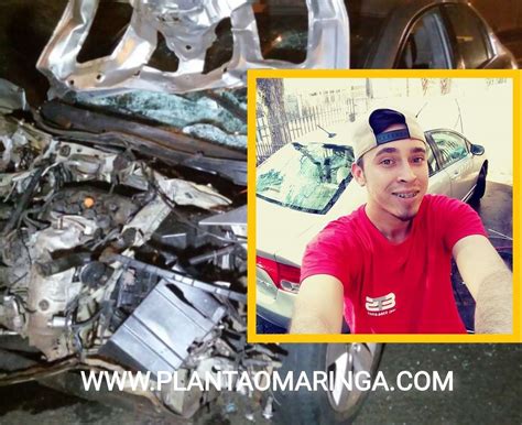Jovem morre após bater carro na traseira de caminhão em Maringá