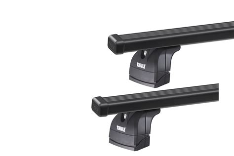 Thule 753 SquareBar Evo Black 2 Bar Roof Rack For Hyundai Palisade Gen