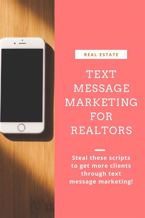 Text Message Marketing For Realtors That Reads Text Message Marketing