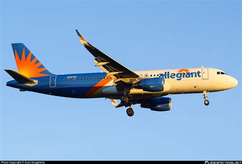 N257NV Allegiant Air Airbus A320 214 WL Photo By Evan Dougherty ID