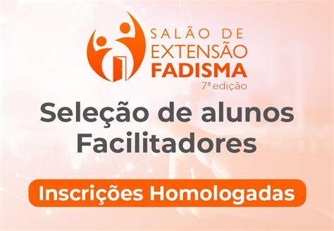 Divulgada lista de inscrições homologadas para Alunos Facilitadores do