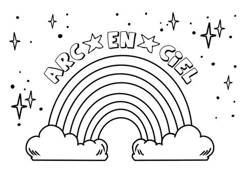 Coloriages Arc En Ciel