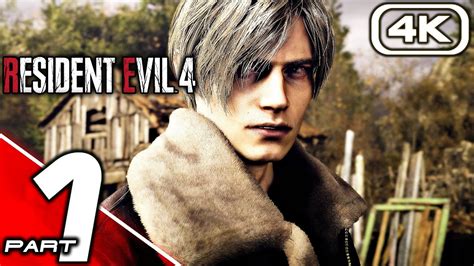 RESIDENT EVIL 4 REMAKE Gameplay Walkthrough Part 1 FULL DEMO 4K 60FPS