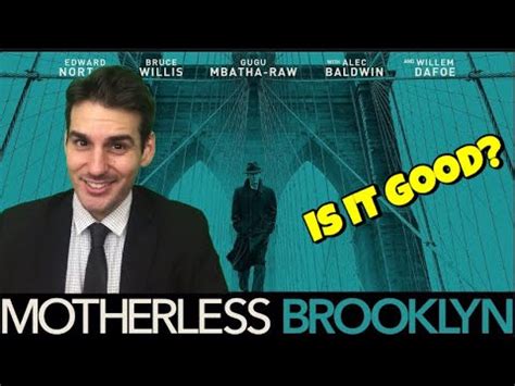 Motherless Brooklyn Movie Review 2019 DFF42 YouTube