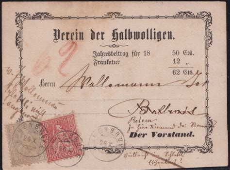 Schweiz Sitzende Helvetia Nachnahme Mit Zwergstempel Briefmarken World