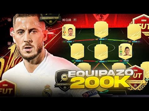 EL MEJOR EQUIPO DE FIFA 21 POR SOLO 200K YouTube