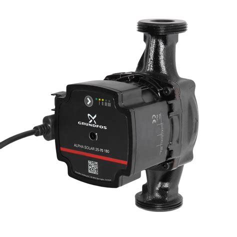 Grundfos Alpha Solar 25 75 180mm Solarpumpe Hocheffizienzpumpe Nur