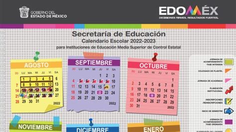 Calendario Escolar Preparatoria A Edomex Placas Tectonicas The Best