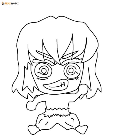 Imprimible Inosuke Hashibira Coloring Pages Inosuke Coloring Pages