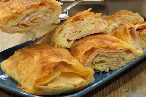 BRZA PITA SA SIROM I ŠUNKOM OD GOTOVIH KORA NAJUKUSNIJA NA SVETU San