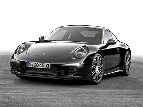 Скачать 1400x1050 porsche 911 carrera черный вид сбоку обои