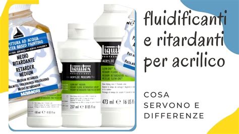 Medium Per Colori Acrilici YouTube