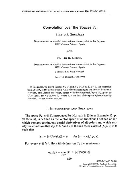 pdf convolution over the spaces s′k