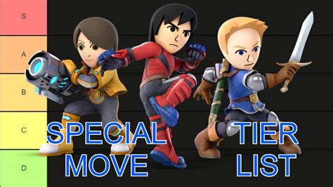 The Best Special Movesets Part Ssbu Ranking Every Special Moveset