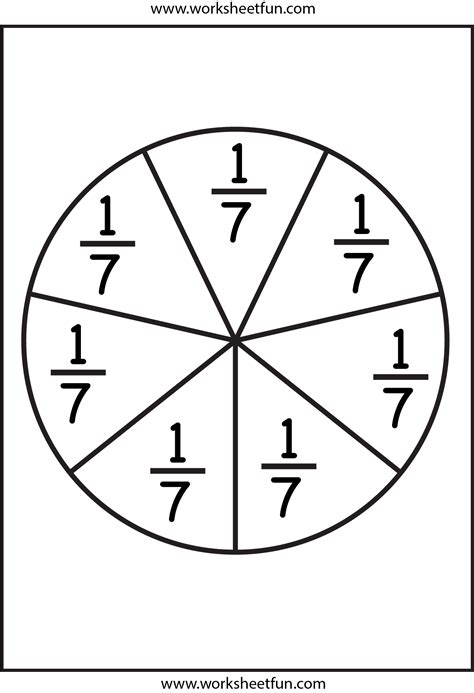 Circle Fractions Printable Printable Word Searches