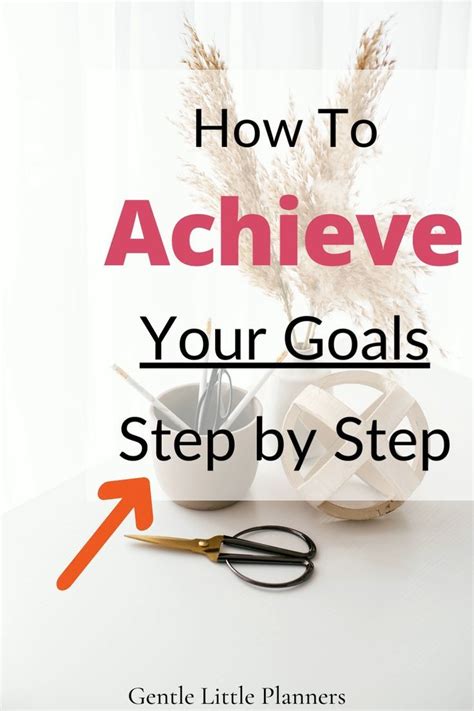 How To Set Your Goals And Achieve Them Artofit